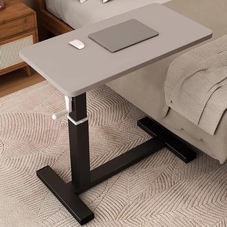 Generic Stehpult Mobiler Schreibtisch Bürotische Schreibtisch zum Lernen Manuell höhenverstellbare Schreibtische Nachttisch für das Homeoffice Computertisch E