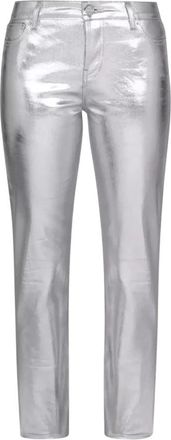 Alexandre Vauthier Femme, Jeans, Gris, Taille: W28 Metallic Jeans