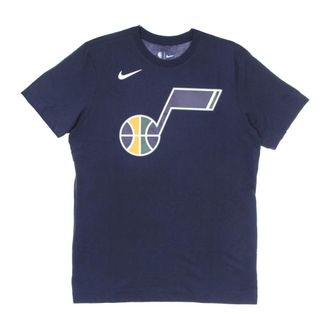 Nike Homme, Tops, Bleu, Taille: M Utah Jazz Logo Tee Celebration
