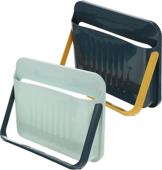 BESPORTBLE JHKNNK Multifunktionales Schuhregal 2 St&uuml;ck aus Umweltfreundlichem PP mit Starkem Klebehalter f&uuml;r Wand und T&uuml;r Platzsparender Schuh Organizer f&uuml;r Haus