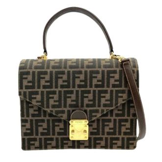 Fendi Sac bandouli&egrave;re vintage doccasion - Femme - Pre-owned - Brun - Taille: ONE Size