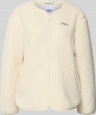 Fila Teddyjacke mit Rei&szlig;verschluss