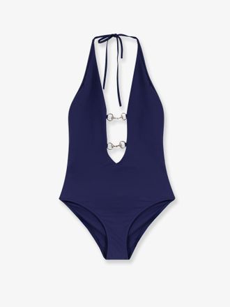 Gucci One-piece swimsuit with Horsebit details - GUCCI - gender_Woman