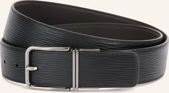 Ermenegildo Zegna Zegna Lederg&uuml;rtel schwarz