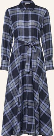 Marella Hemdblusenkleid Mllutile blau