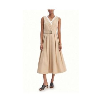 Max Mara Femme, Robes, Beige, Taille: 46 FR MaxMara Weekend - Robes > Robes de jour > Robes midi