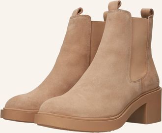 Blackstone Schn&uuml;rboots beige