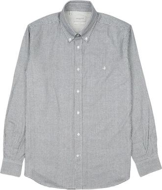 Brooksfield Homme, Chemises, Gris, Taille: XL Camicia