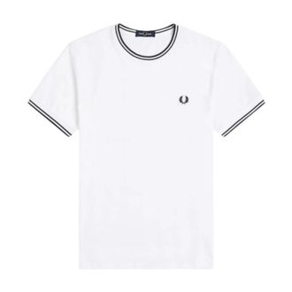 Fred Perry Fred Perry T-Shirts und Polos - - Tops - Herren - Wei&szlig; - L