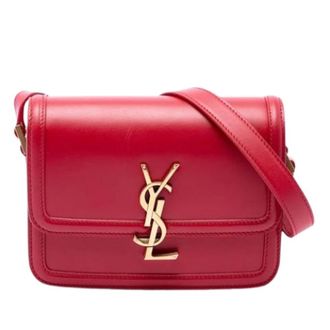 Saint Laurent Sac bandouli&egrave;re Solferino Pre-owned - Femme - Pre-owned - Rouge - Taille: ONE Size