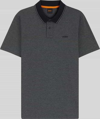 Boss Orange by Hugo Boss Relaxed Fit Poloshirt mit Kontrastkragen