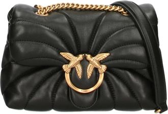 Pinko Pinko, Femme, Sacs, Noir, Taille: ONE Size Mini Love Bag Puff