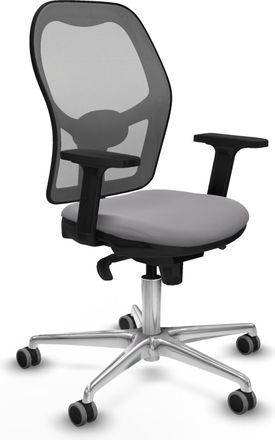 Piqueras y Crespo Telearbeitssessel mit 2D-Armen, h&ouml;henverstellbare Lendenwirbelst&uuml;tze, ausgestattet mit 5 Positionen und injiziertem Schaum. Mit Rollen von 65 mm, Park