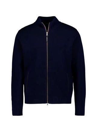 Hackett Herren Pullover blau unifarben