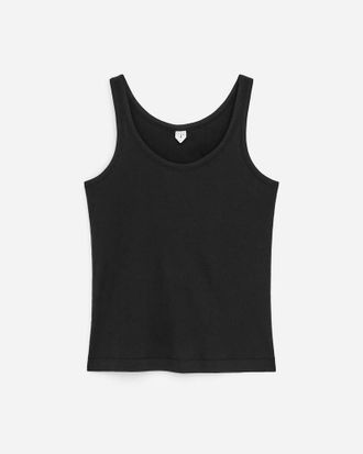 Arket Tanktop Mit U-Ausschnitt -Schwarz