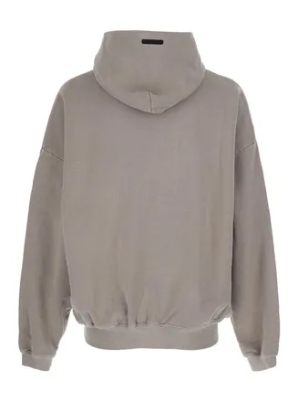 Fear of God Mens Hoodie Training Essentials Grey Cotton Sweatshirts Sweater