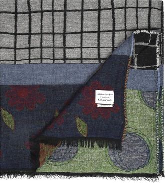 Alessia Santi Femme, Accessoires, Multicolore, Taille: ONE Size &Eacute;charpe en laine et fil dalpaga