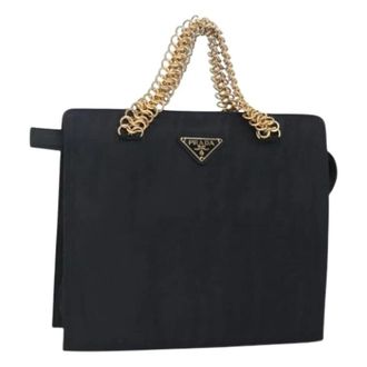 Prada Sac &agrave; main Vintage Pre-owned - Femme - Pre-owned - Bleu - Taille: ONE Size