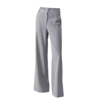 Liu Jo Femme, Pantalons, Gris, Taille: 34 FR White Pantalons