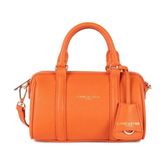 Lancaster Femme, Sacs, Orange, Taille: ONE Size Sac polochon Zipp&eacute; S Milano Ana