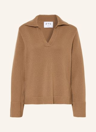 FTC Ftc Cashmere Cashmere-Pullover braun