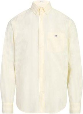 GANT Chemise col am&eacute;ricain &agrave; rayures en coton
