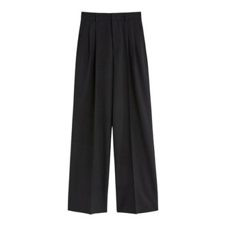 Filippa K Femme, Pantalons, Noir, Taille: 42 FR Pantalon large en laine