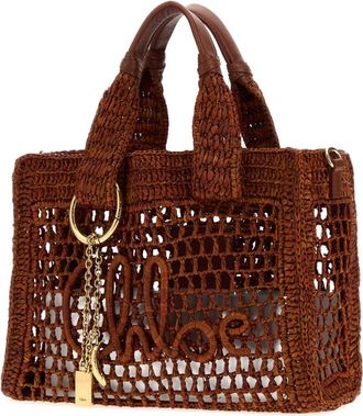 Chlo&eacute; Summer Banana Tote Bag - Brown
