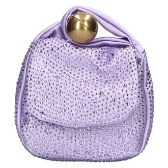 La Carrie Femme, Sacs, Violet, Taille: ONE Size Sac en Satin &Eacute;dition Nuit