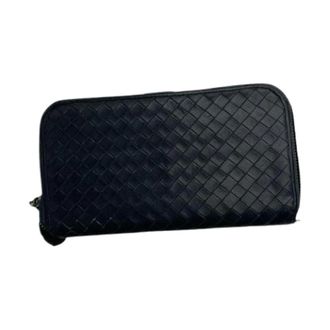 Bottega Veneta Portefeuille en cuir Pre-owned - Femme - Pre-owned - Noir - Taille: ONE Size
