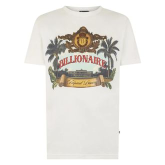 Billionaire Boys Club Rundhals-T-Shirt Casablanca - - Tops - Herren - Wei&szlig; - L