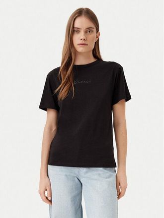 Calvin Klein T-Shirt K20K208294 Schwarz Regular Fit