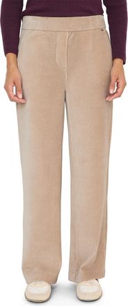 Cecil Damen 3716335 Wide Leg Cordhose, Silvery Beige, XXL / 30L EU