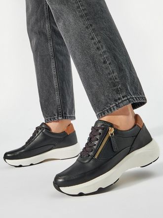 Clarks Sneakers Clarks Tivoli Zip 26176648 Schwarz