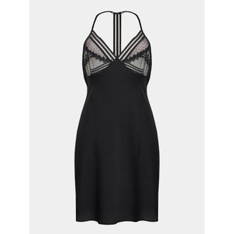 Passionata Nachthemd Rodeo P42M40 Schwarz Regular Fit