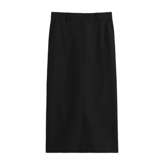 Toteme Femme, Jupes, Noir, Taille: 40 FR Jupe Droite Taille Basse