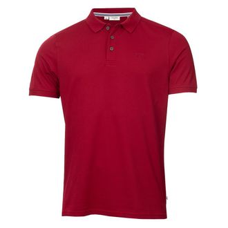 Calvin Klein Herren North Coast Feuchtigkeitsdochtes Poloshirt - Burgund - XXXXL