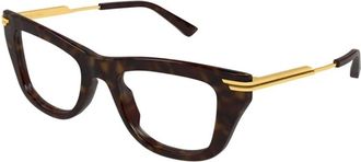 Bottega Veneta unisex, Accessoires, Brun, Taille: 50 MM Optical Frame
