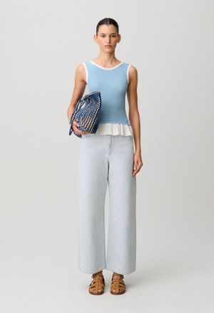 Claudie Pierlot Stricktop mit Rundhals