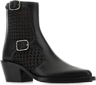 Chlo&eacute; 001 Leather Stivali Boot