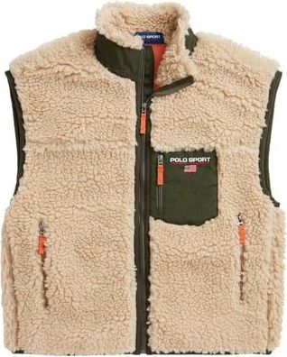 Polo Ralph Lauren Veste droite zipp&eacute;e sans manches
