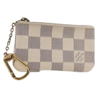 Louis Vuitton Pre-owned Pochette cl&eacute;s NM - Femme - Pre-owned - Blanc - Taille: ONE Size