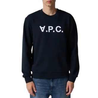 A.P.C. VPC Grand Crewneck - - Sweatshirts & Hoodies - Herren - Blau - M