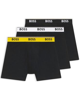 Calvin Klein 3er-Pack Boxer Briefs mit Stretch und Kontrastbund in