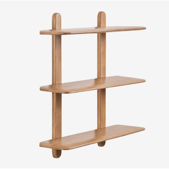 Sklum &Eacute;tag&egrave;re murale en bois Veleta SKLUM &x2194&xFE0E 80 cm