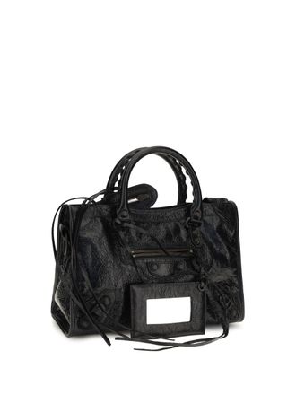 Balenciaga Le City Top Handle Bag - Black