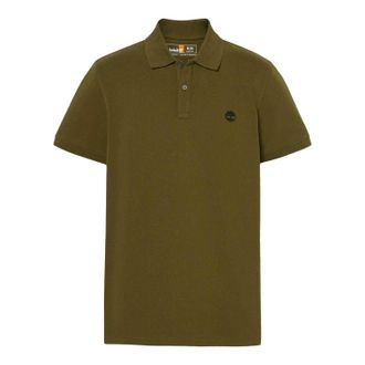 Timberland Oyster River Poloshirt f&uuml;r Herren kurz&auml;rmlig (Oliv)