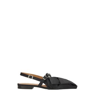 Ganni Femme, Chaussures, Noir, Taille: 39 EU Ballerines