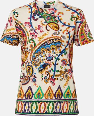Etro T-shirt en coton