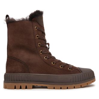 Emu Schn&uuml;rschuhe EMU Australia Nomad Wanderer W13388 Dunkelbraun